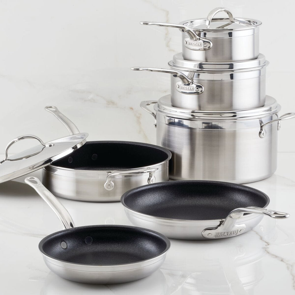 Hestan ProBond Professional Clad Stainless Steel TITUM Nonstick Ultima ...
