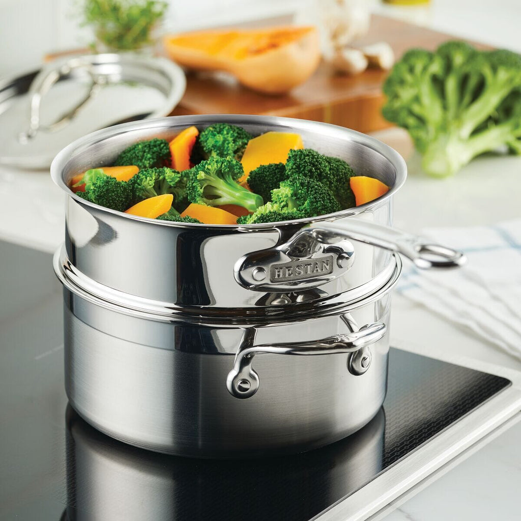 Hestan Provisions Stainless Steel Steamer Insert, 3-Quart, Stainless S ...